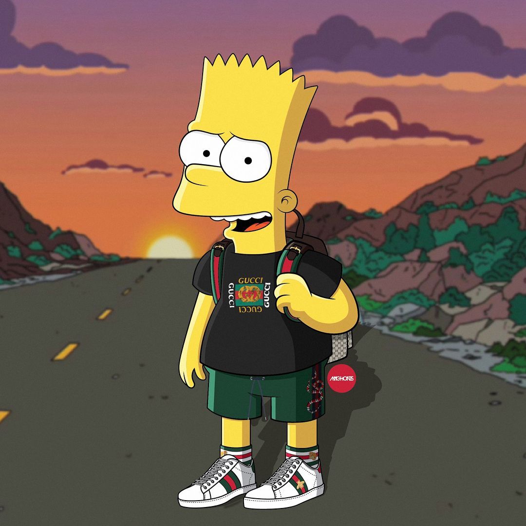 Rich Bart Simpson Wallpapers - Wallpaper Cave