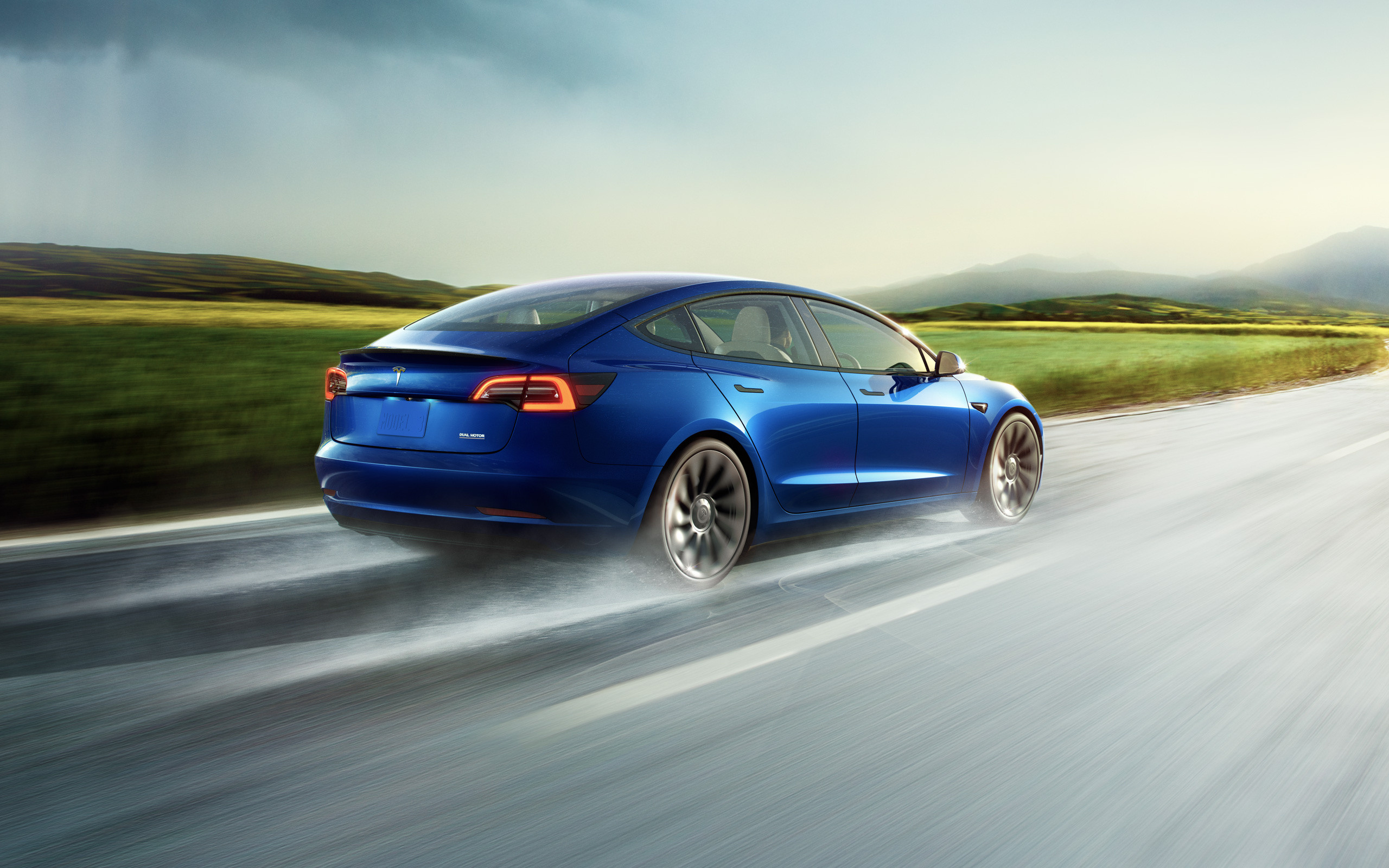 2022 Tesla Model 3 Wallpapers - Wallpaper Cave