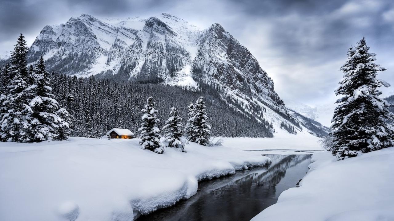 Canadian Winter Landscape Wallpapers - Wallpaper Cave