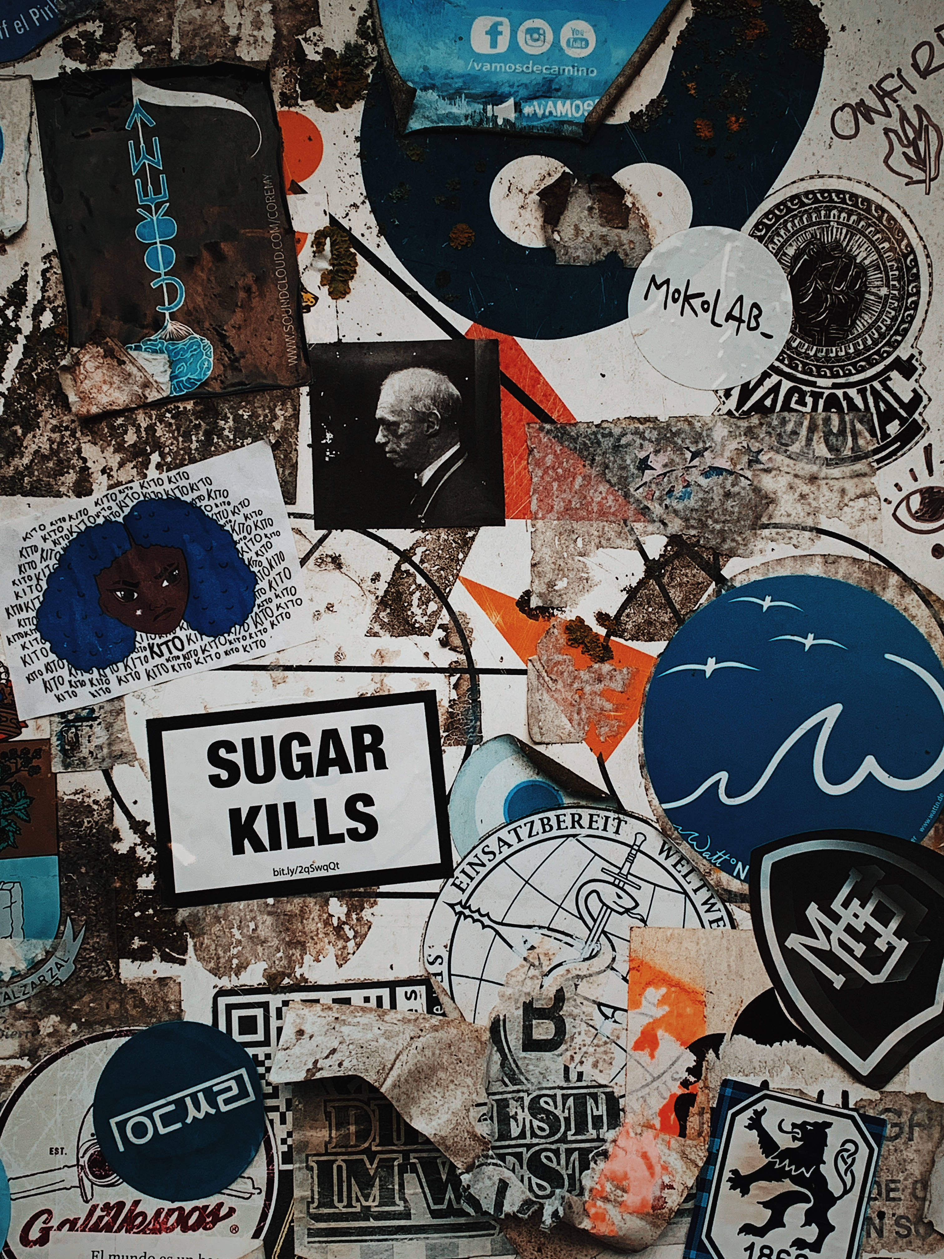 Sticker Collage Wallpapers - Wallpaper Cave