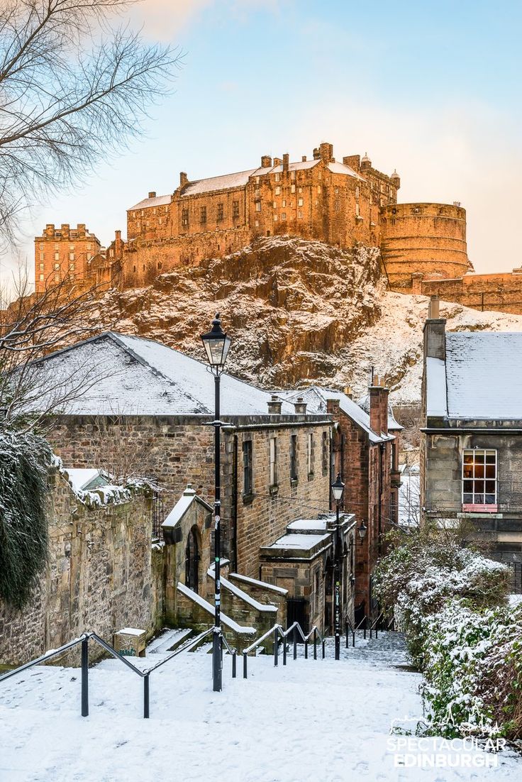 Edinburg Winter Wallpapers - Wallpaper Cave