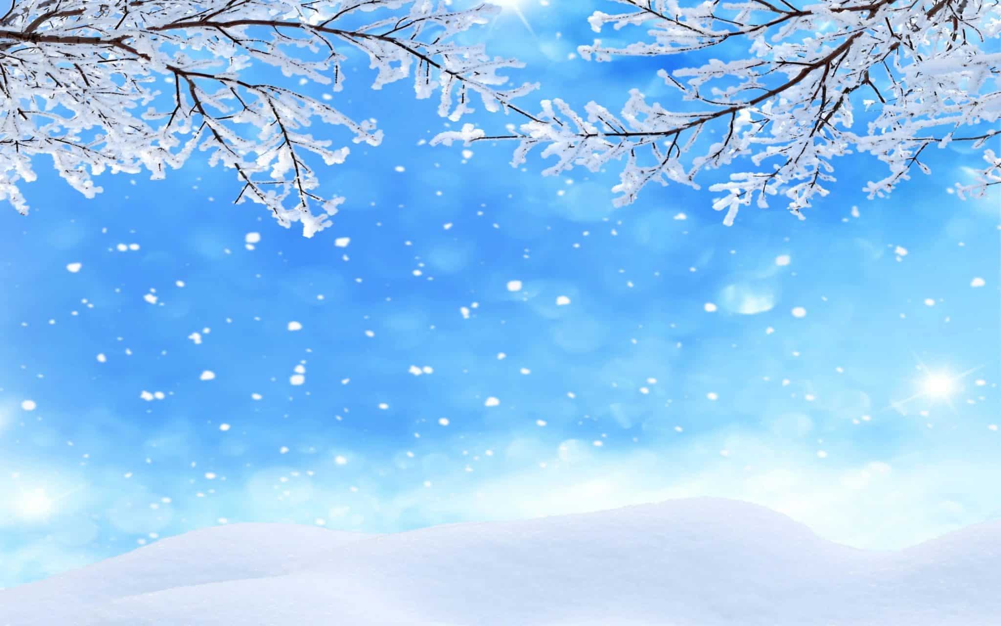 Winter Snow Flakes Wallpapers - Wallpaper Cave