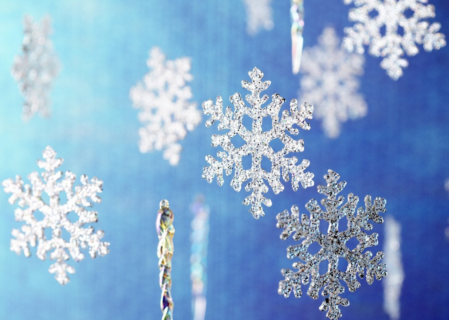 Snowflake Twitter Background