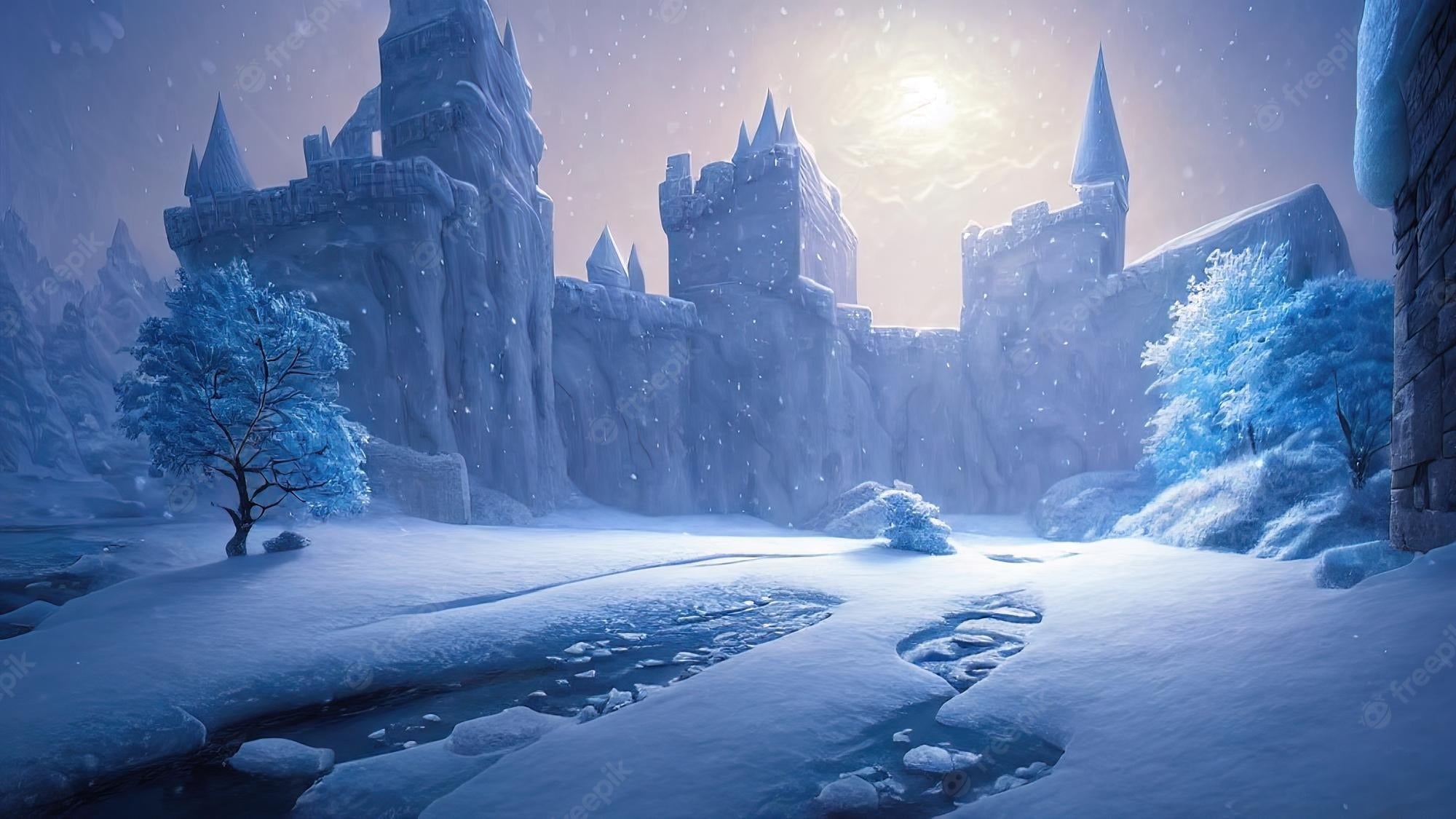 Winter Fantasy Scene Wallpapers - Wallpaper Cave
