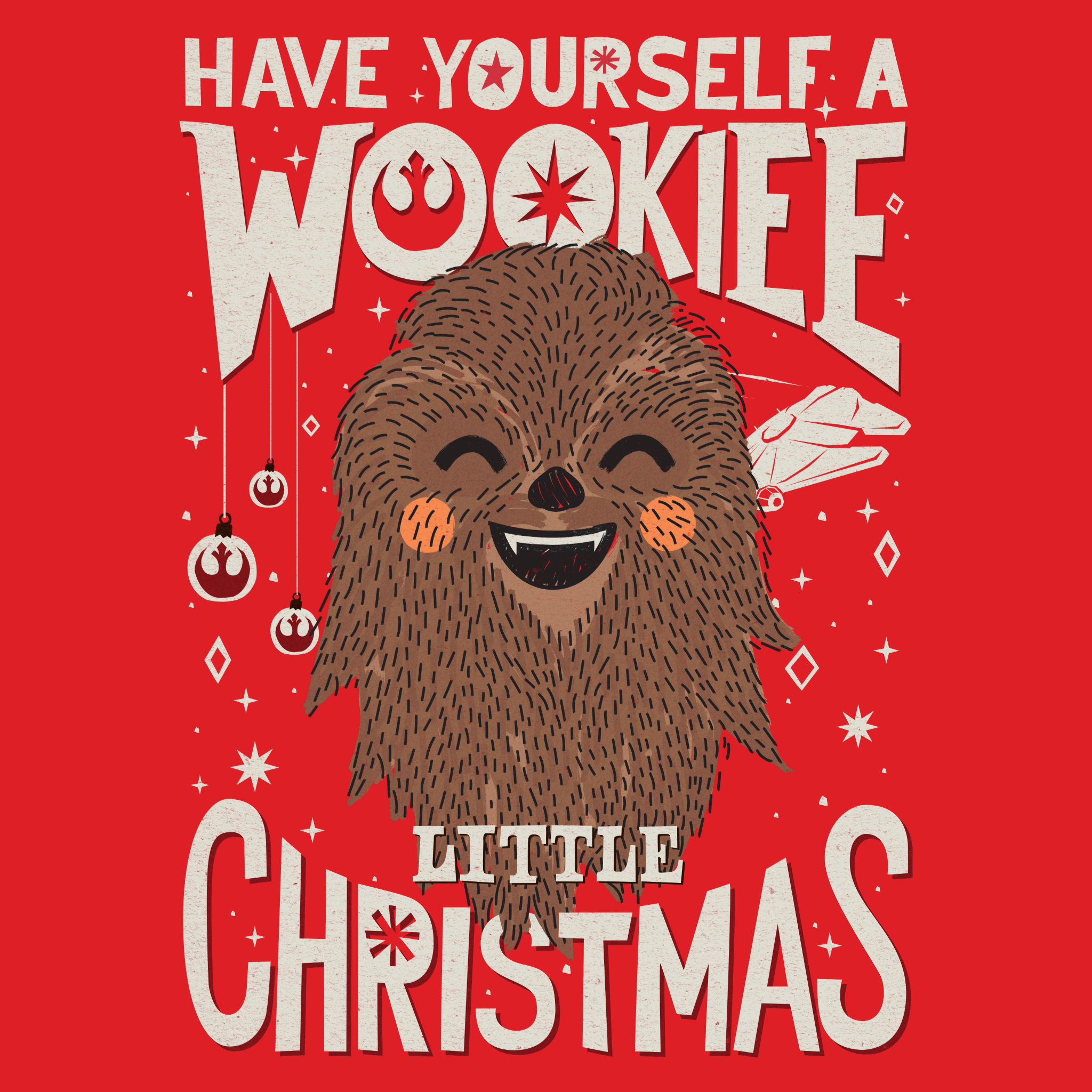 Christmas Star Wars Cartoon Wallpapers - Wallpaper Cave