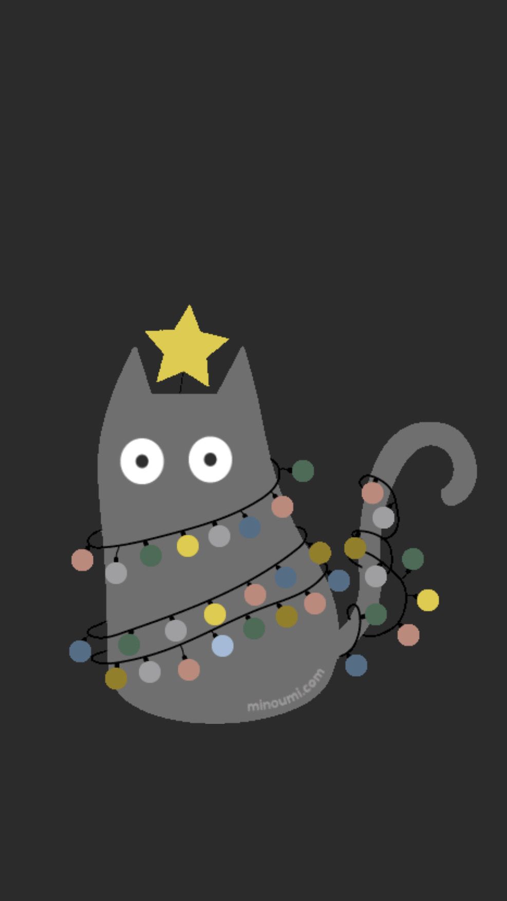 Cat Cartoon Christmas Wallpapers - Wallpaper Cave