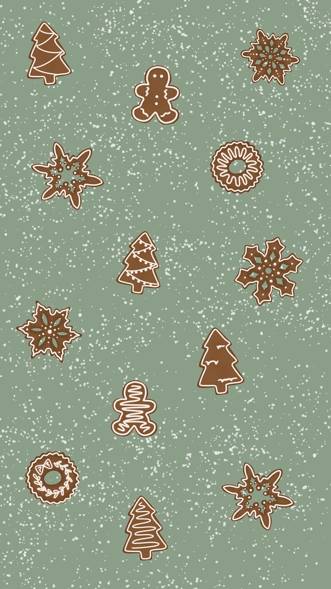 Cute Christmas Gingerbread Wallpapers - Wallpaper Cave