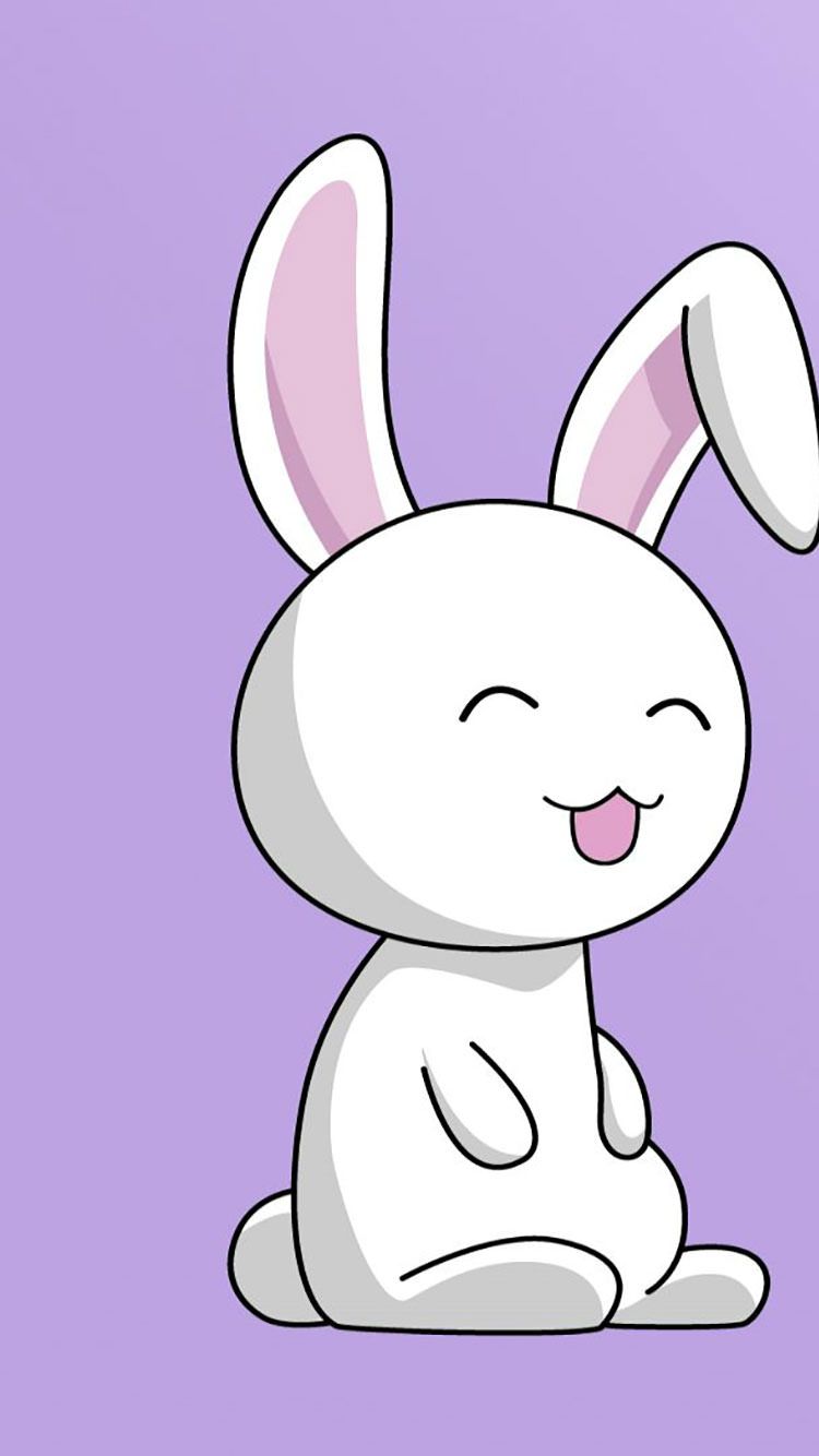 Purple Bunny Wallpapers - Wallpaper Cave