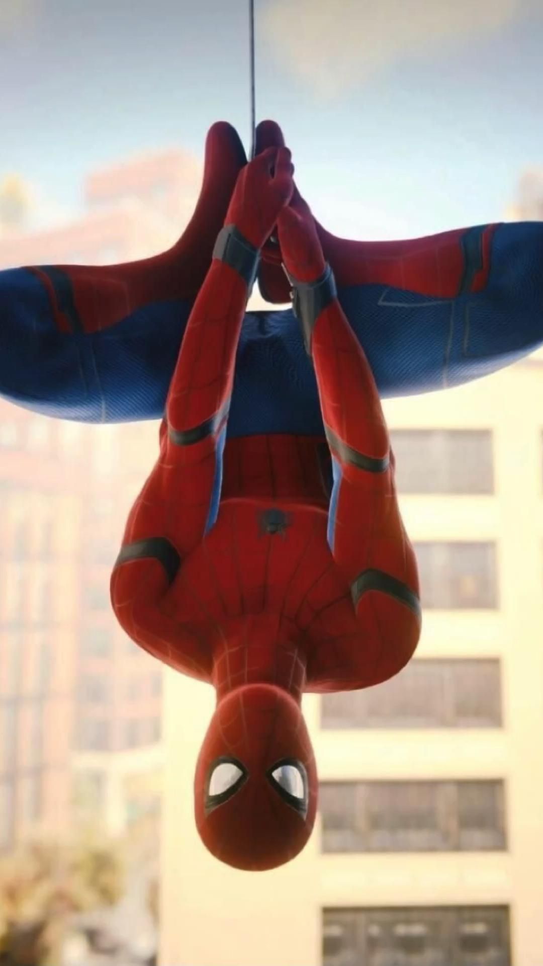 Spider Man Hanging Wallpapers - Wallpaper Cave