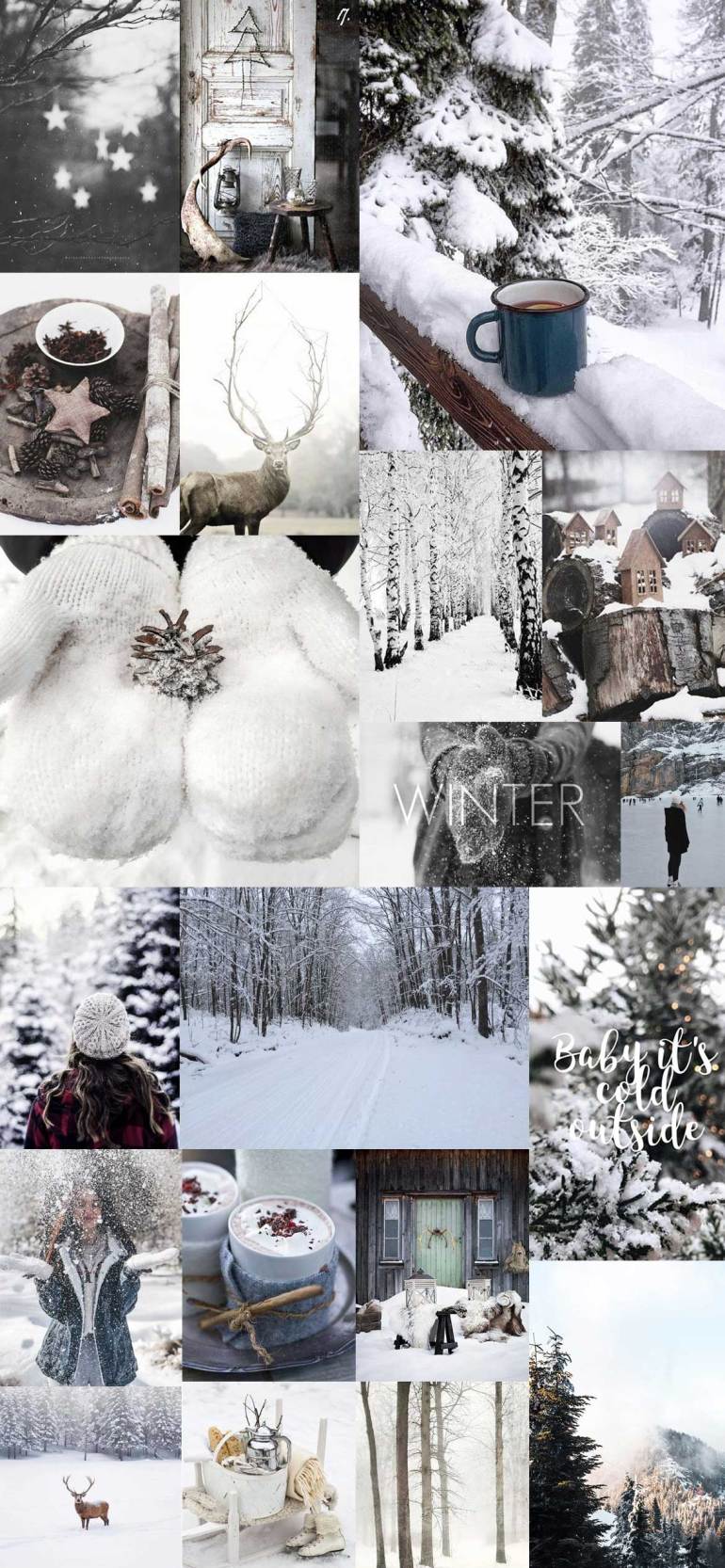 Winter Mood Boards Wallpapers - Wallpaper Cave