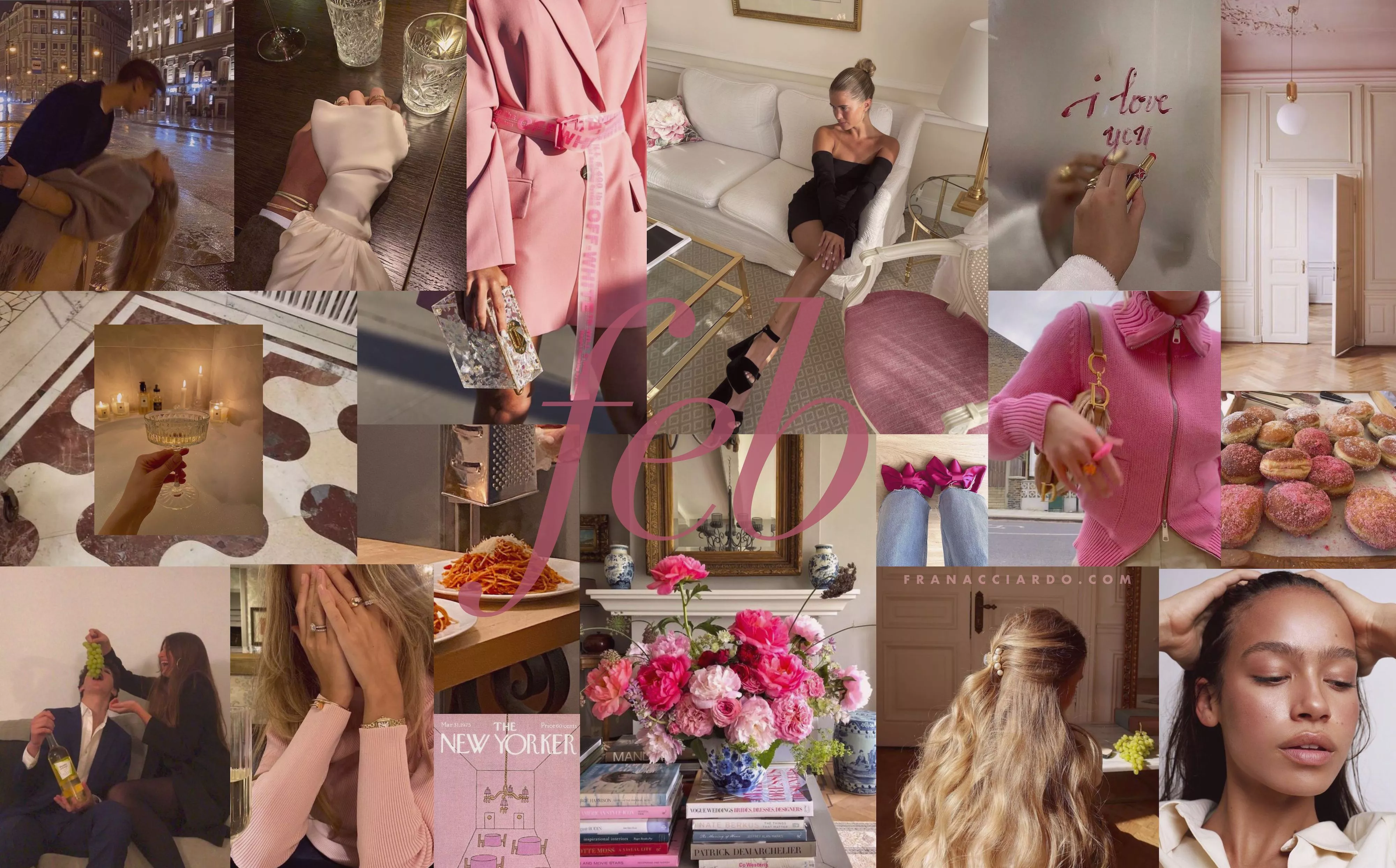 Winter Moodboard Desktop Wallpapers - Wallpaper Cave