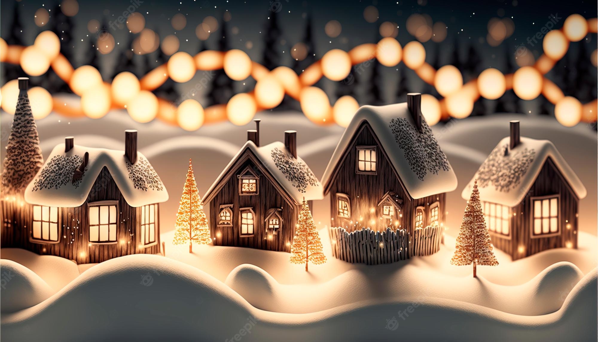 Christmas Panorama Wallpapers - Wallpaper Cave