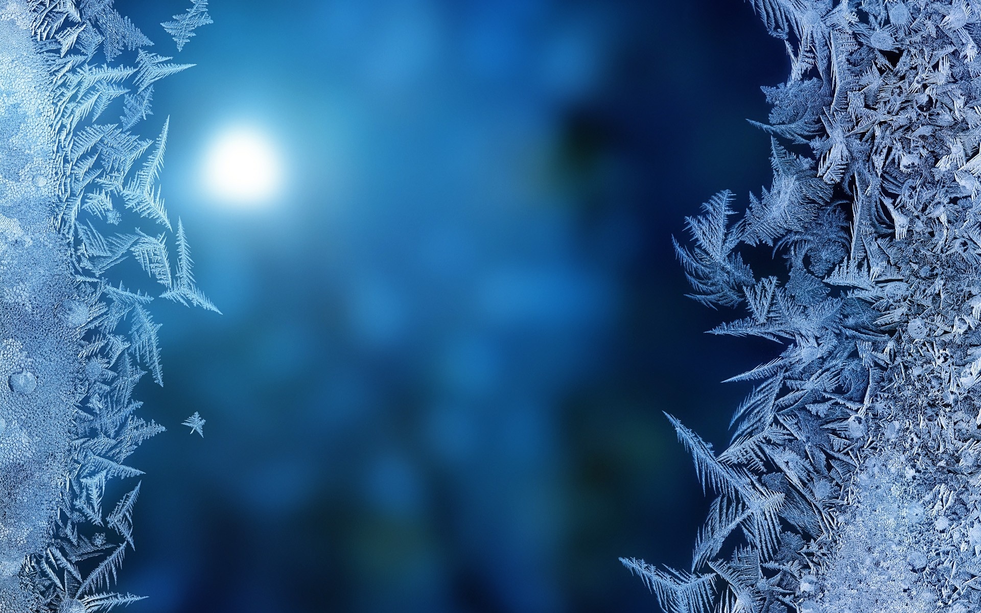 Christmas Winter Blue Wallpapers - Wallpaper Cave