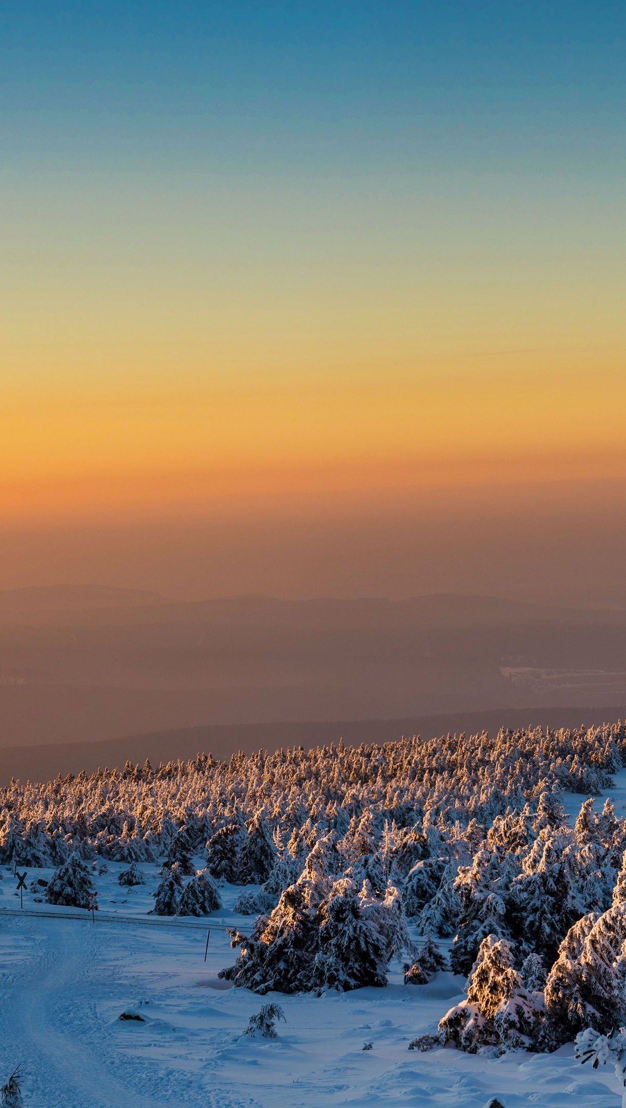 Winter Sunset Ultra HD Wallpapers - Wallpaper Cave