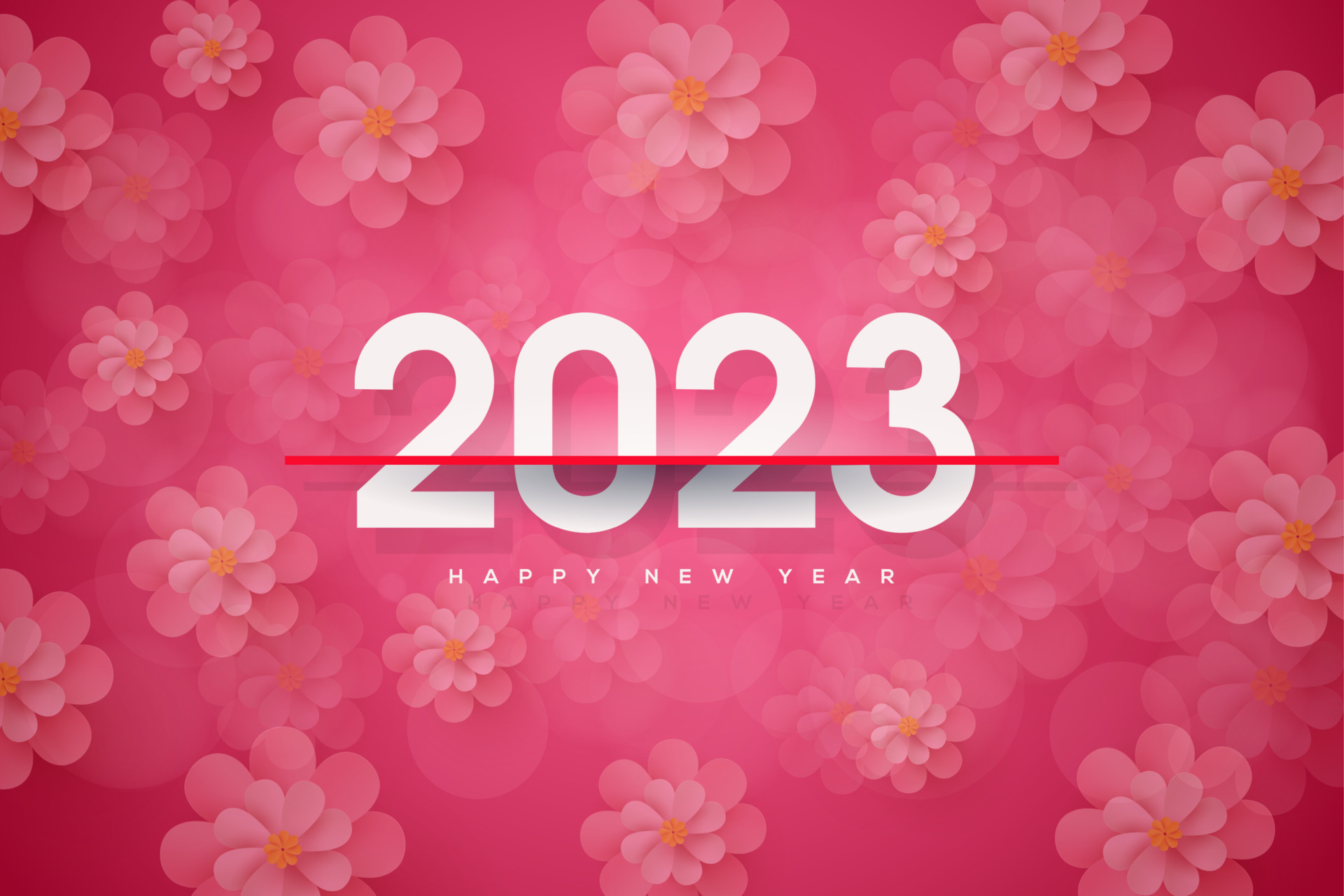 New Year 2023 Pink Wallpapers - Wallpaper Cave