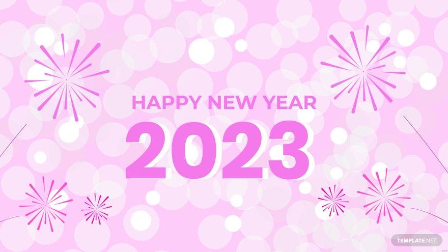 New Year 2023 Pink Wallpapers - Wallpaper Cave