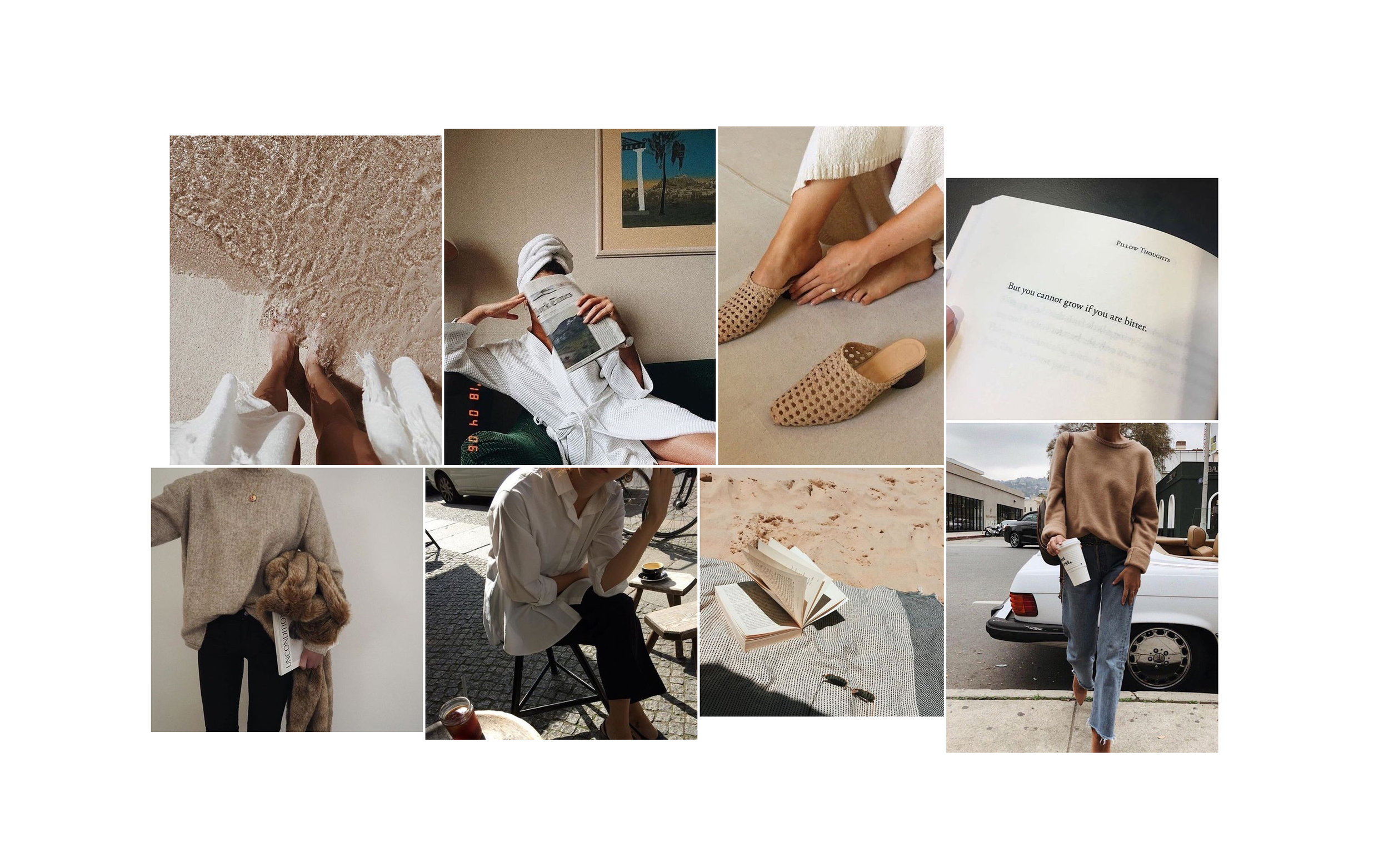 Winter Moodboard Desktop Wallpapers - Wallpaper Cave