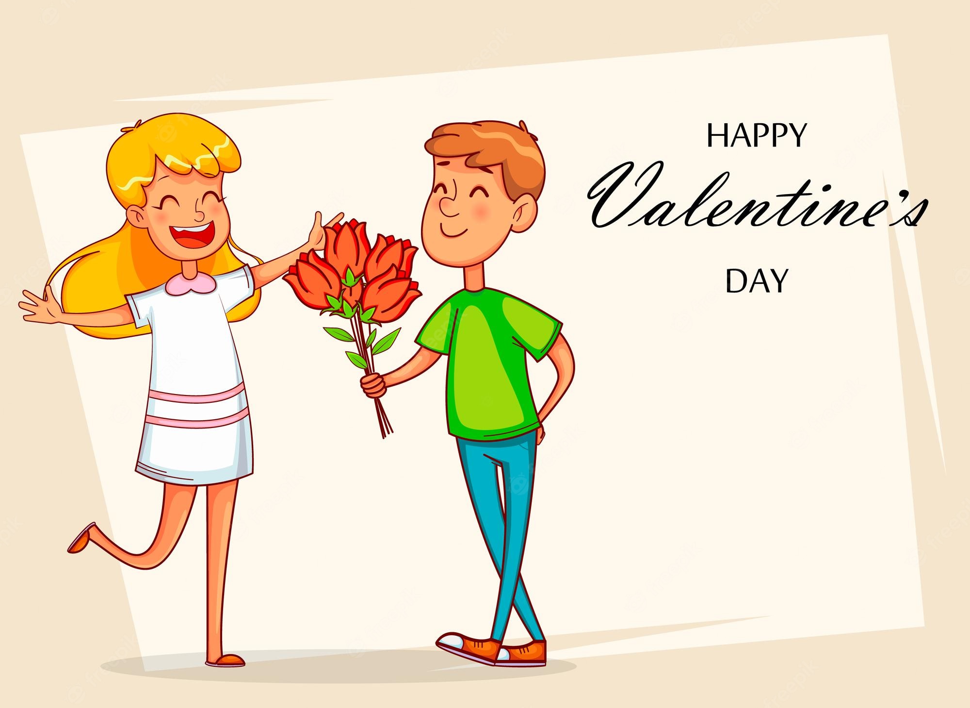 Valentines Cartoon Characters Wallpapers - Wallpaper Cave