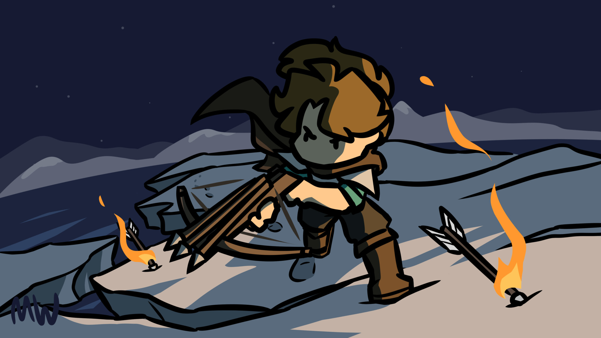 Flaming Arrows Wallpapers - Wallpaper Cave