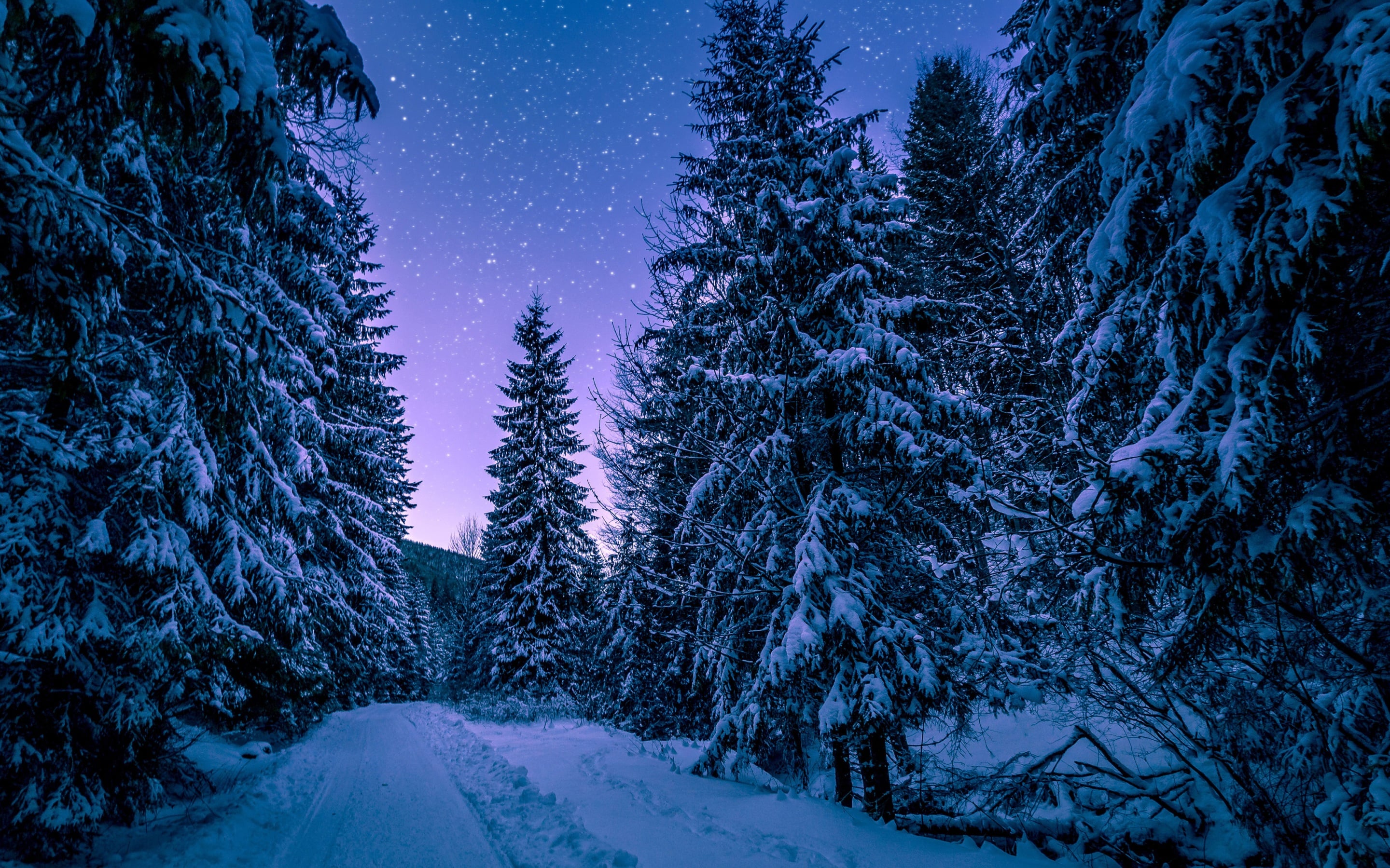 4k Space Winter Wallpapers - Wallpaper Cave