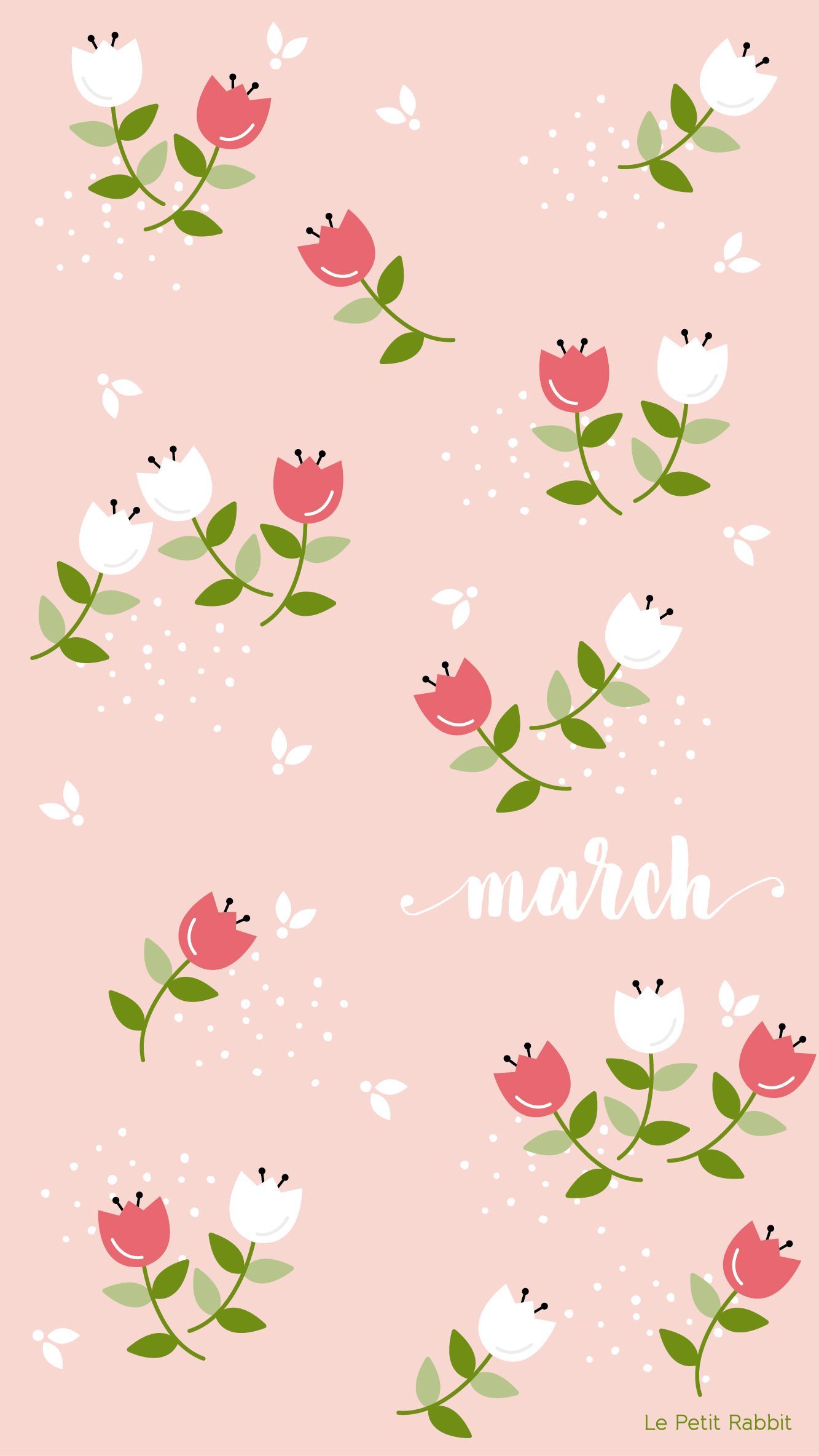 Girly Spring Cartoon Wallpapers - Wallpaper Cave