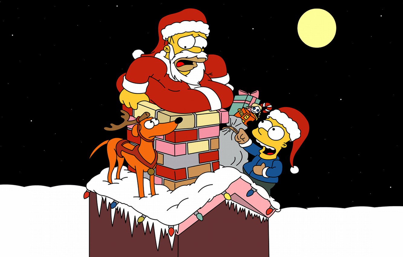 Winter Simpsons Wallpapers - Wallpaper Cave