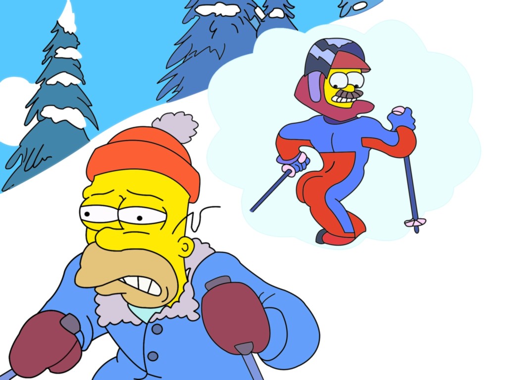 Winter Simpsons Wallpapers - Wallpaper Cave