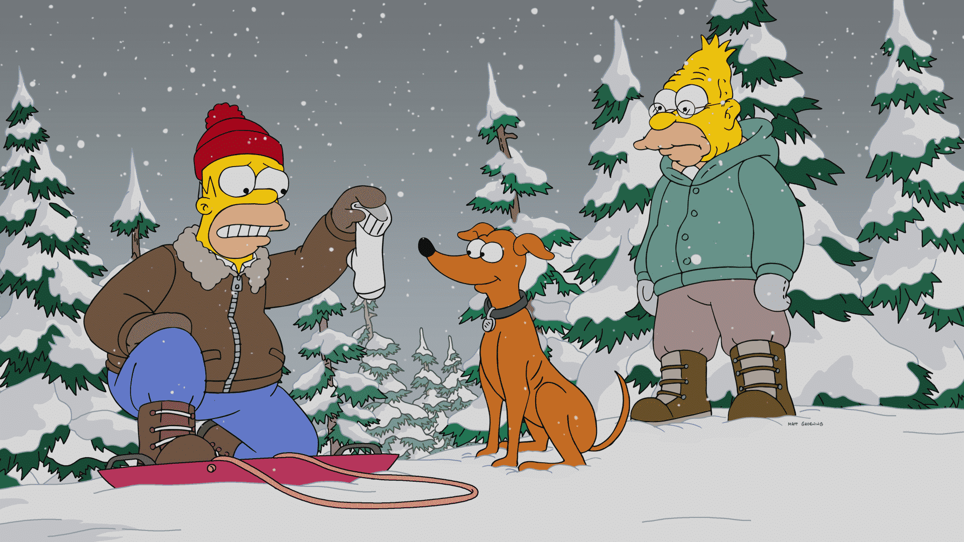 Winter Simpsons Wallpapers - Wallpaper Cave