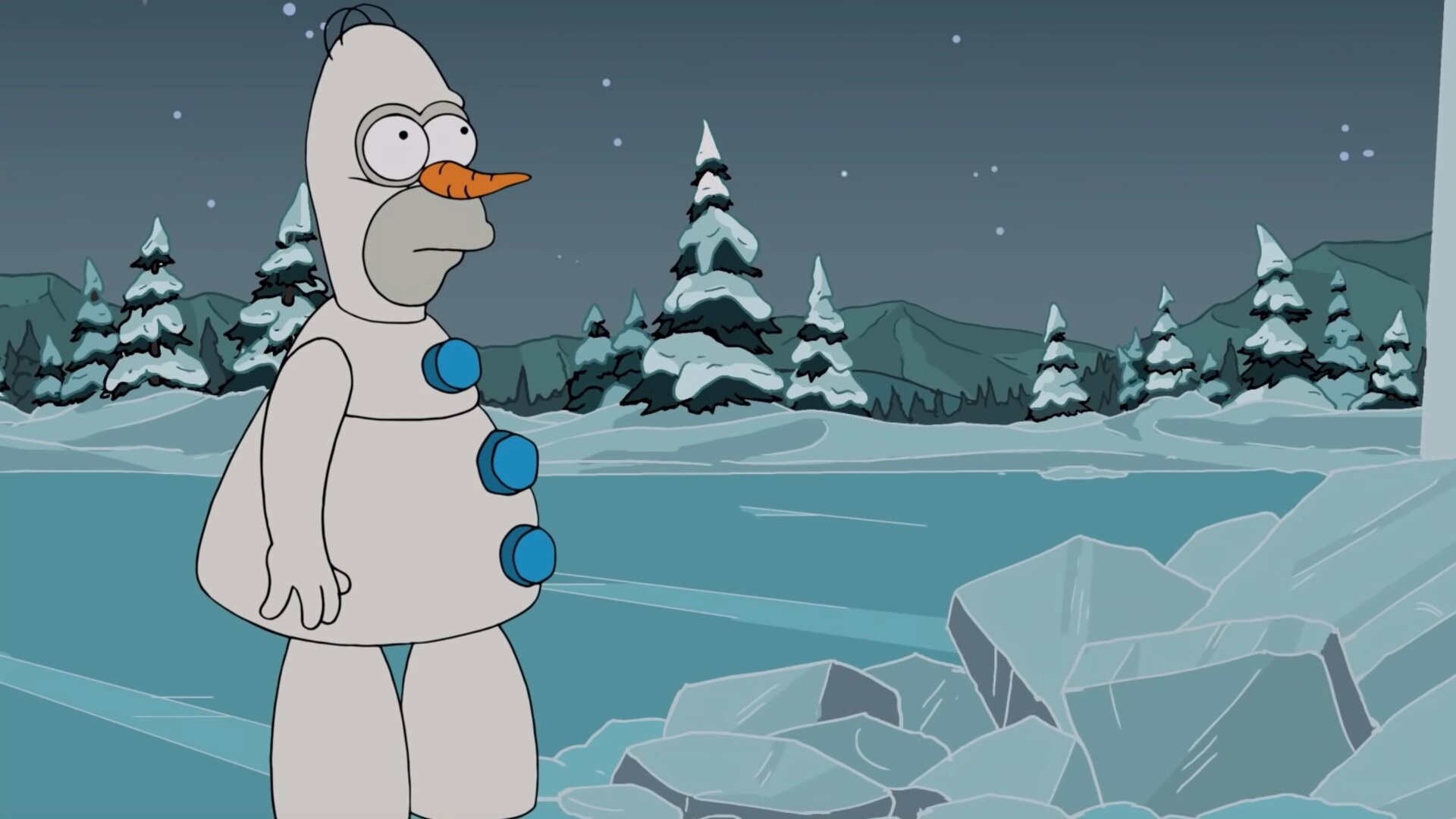 Winter Simpsons Wallpapers - Wallpaper Cave
