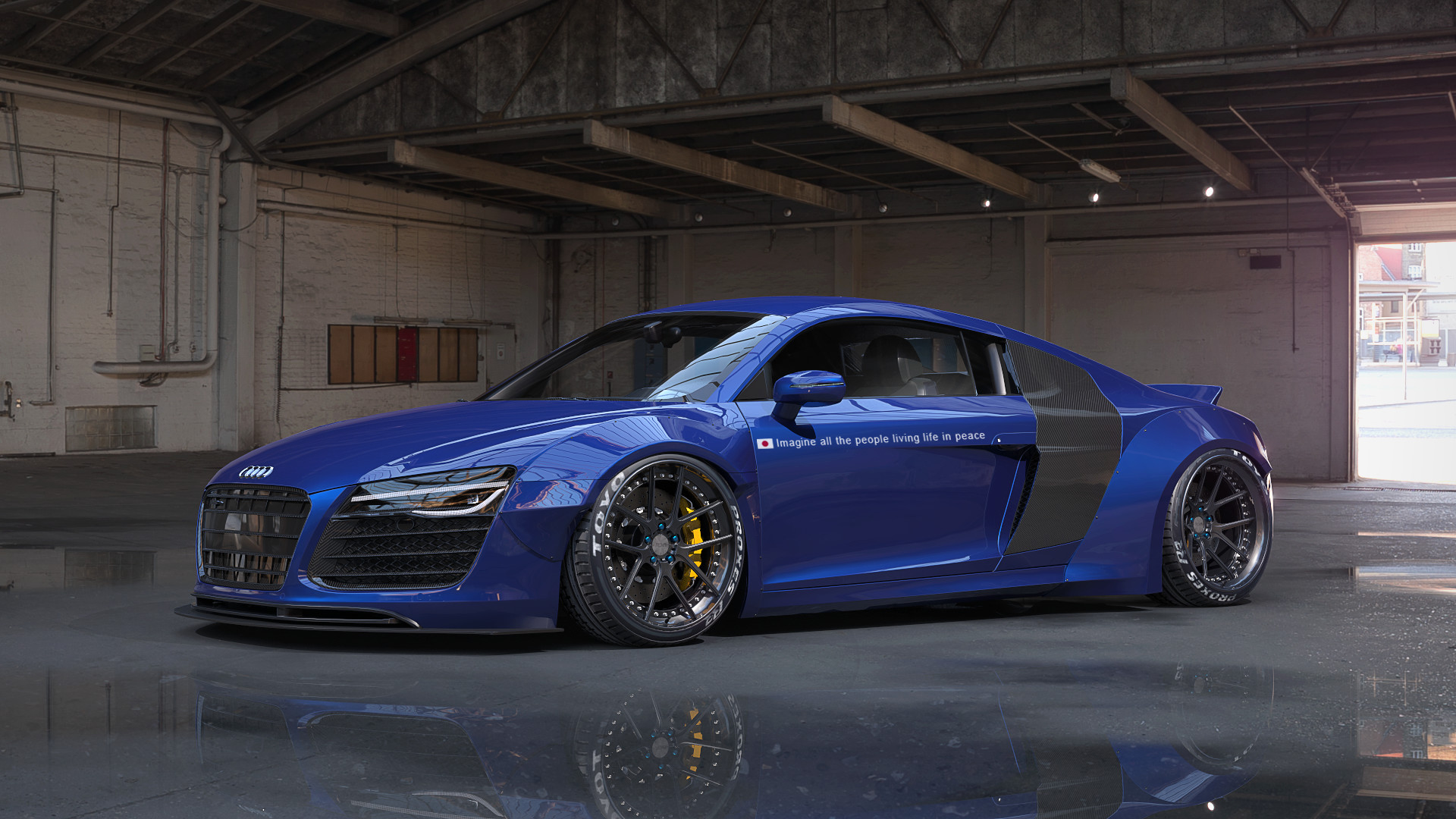 Audi R8 Liberty Walk Wallpapers - Wallpaper Cave