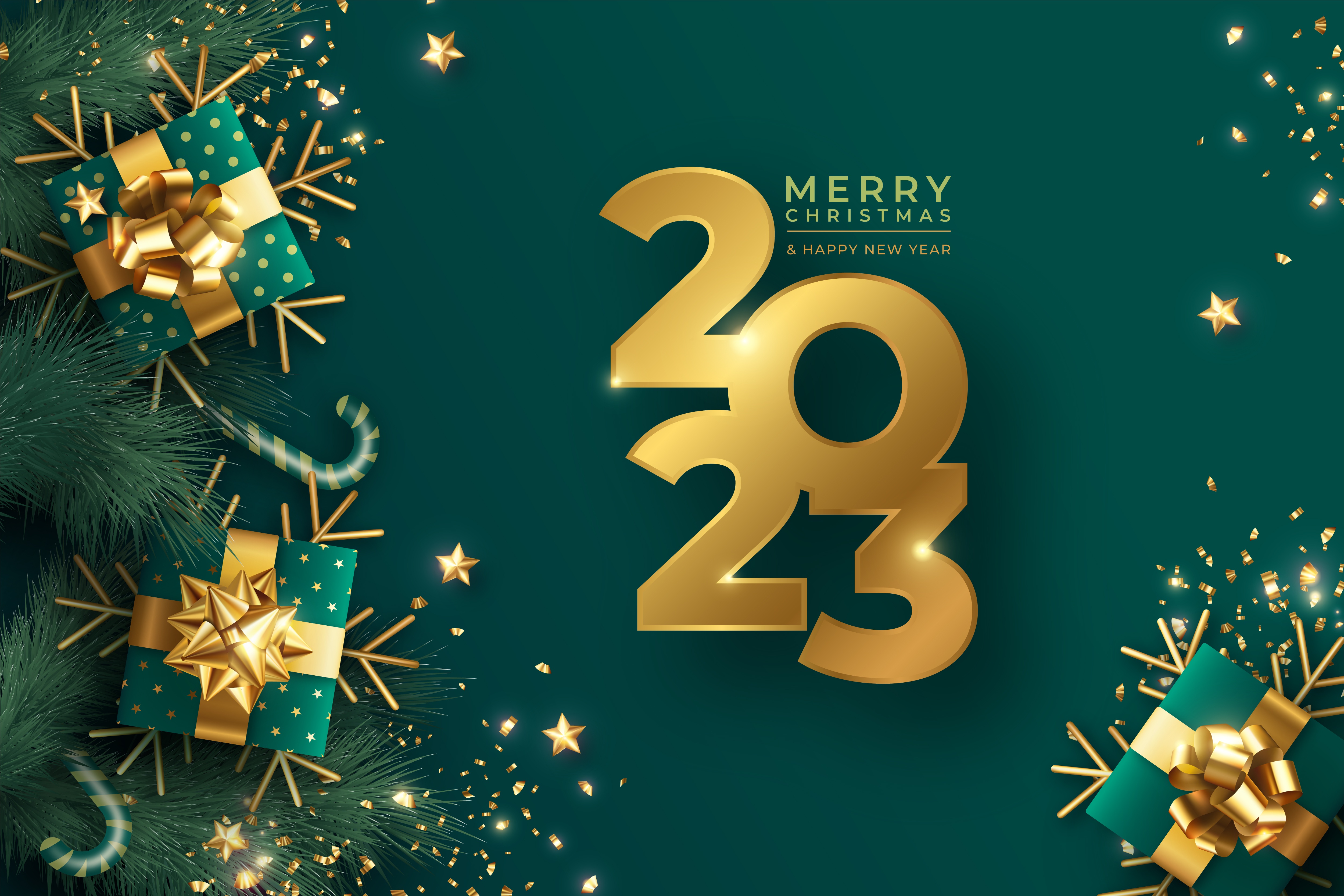 New Year 2023 Red Wallpapers - Wallpaper Cave