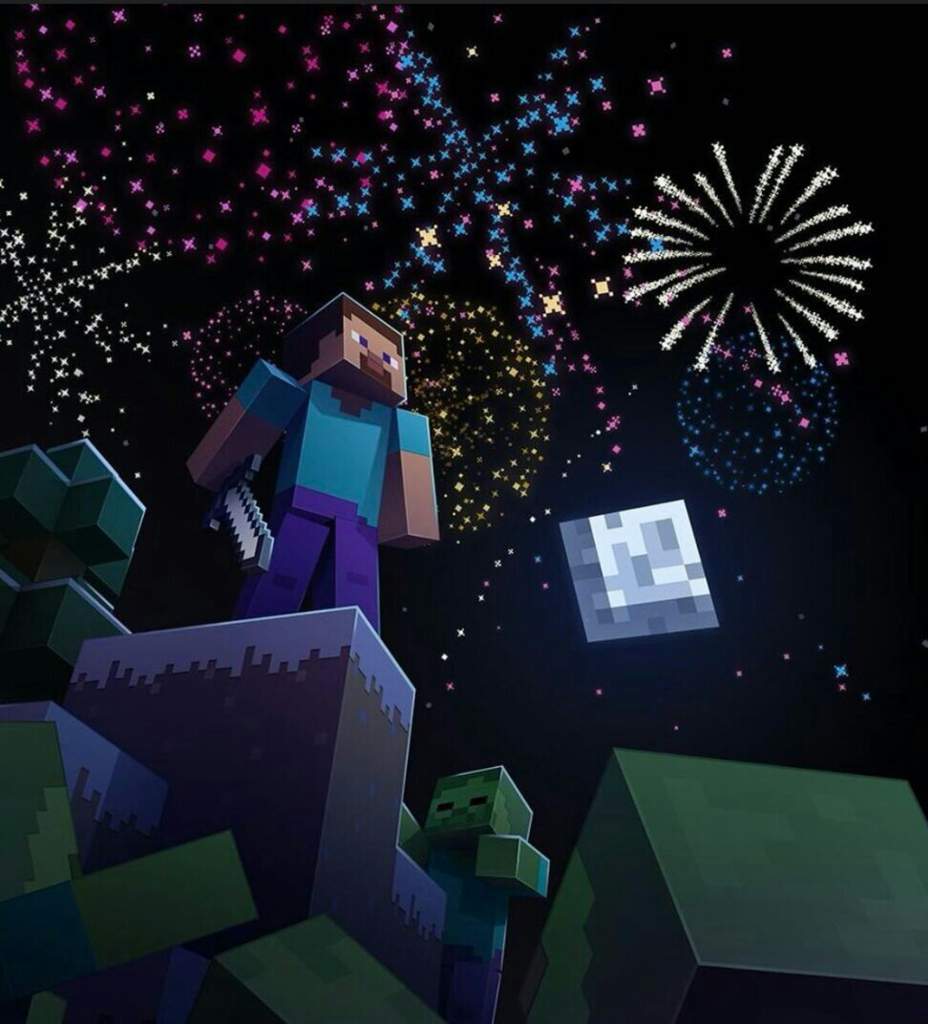 New Year Minecraft Wallpapers - Wallpaper Cave