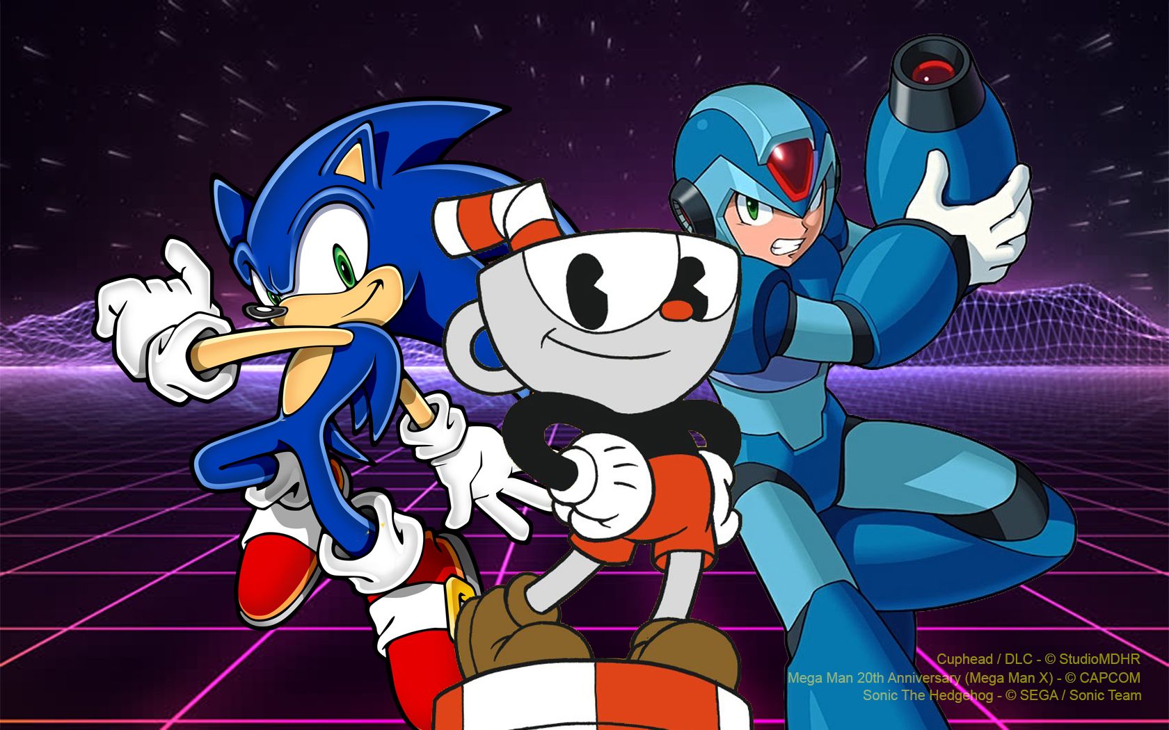 Cuphead Vs. Sonic Wallpapers - Wallpaper Cave