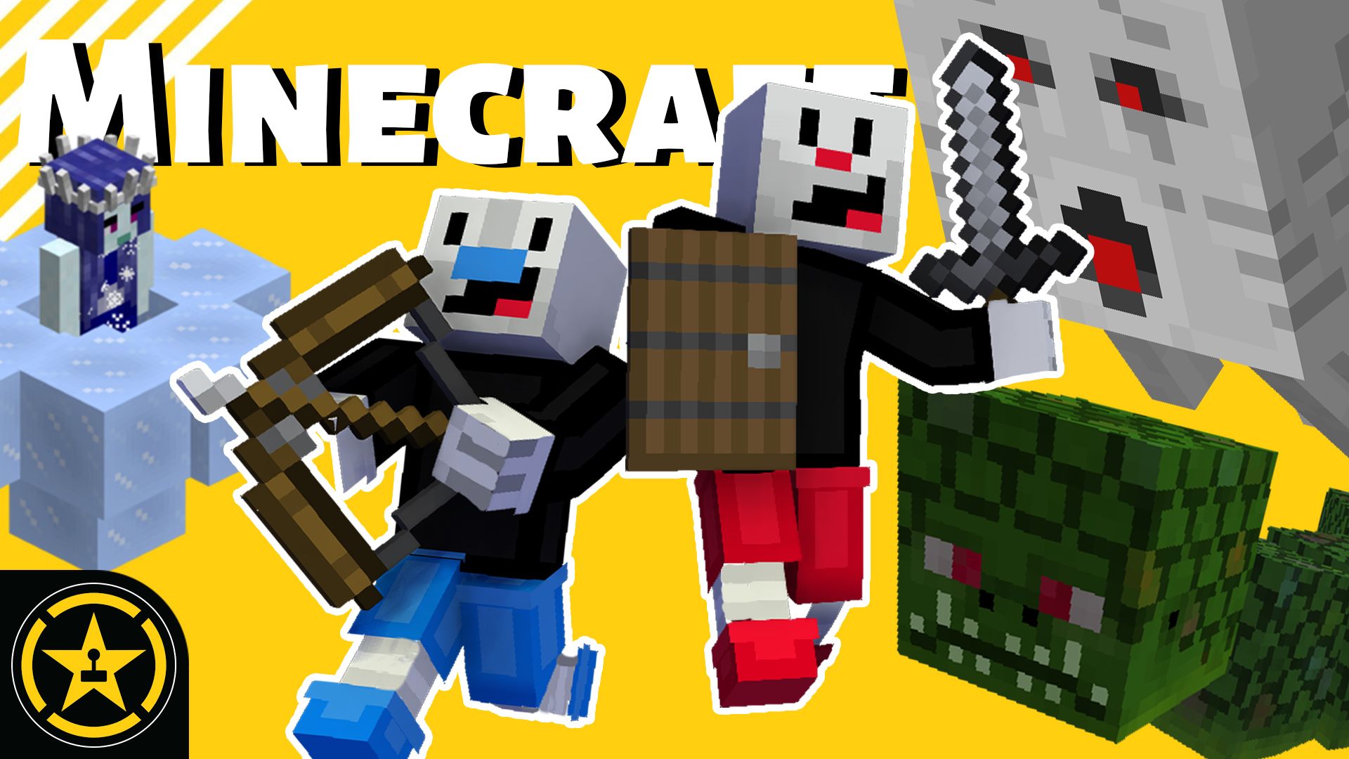 Minecraft Cuphead Wallpapers - Wallpaper Cave