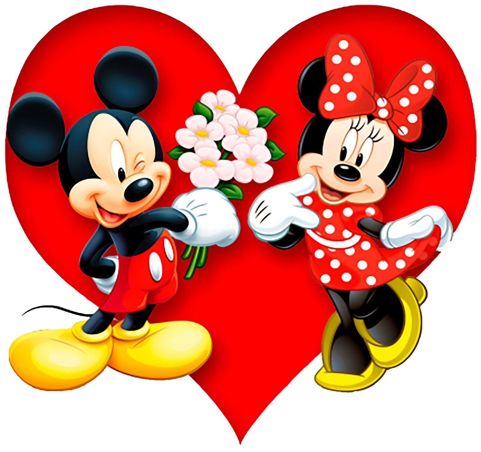 Valentine Mickey And Minnie Wallpapers Wallpaper Cave