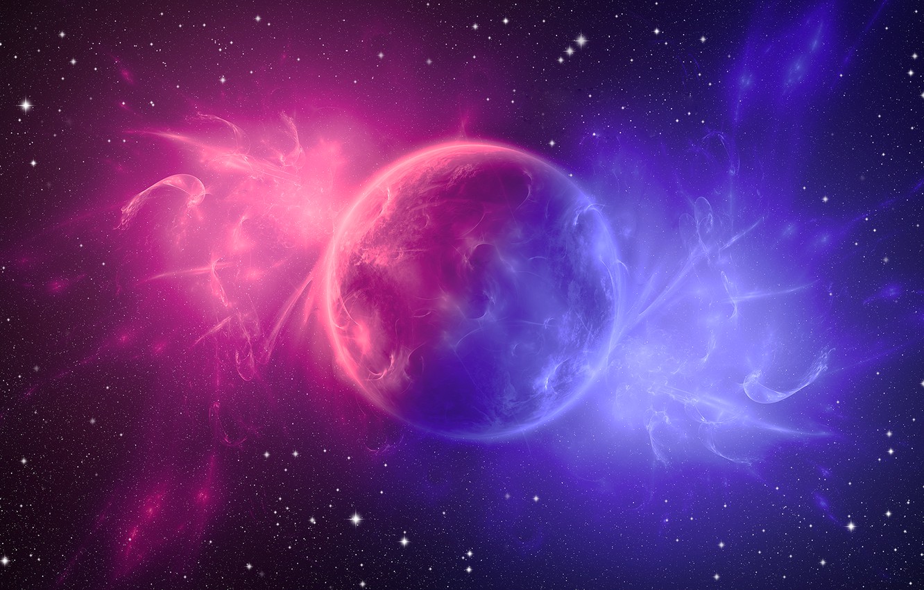 Planet Purple And Blue Wallpapers - Wallpaper Cave