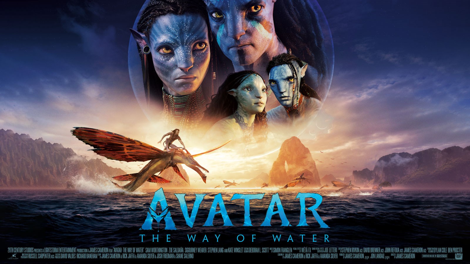 Avatar The Way Of Water Title Wallpapers - Wallpaper Cave