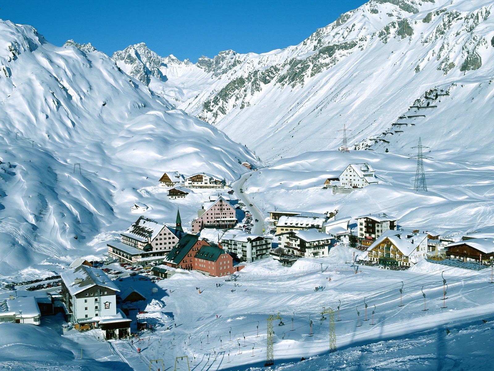 Winter Resorts Wallpapers - Wallpaper Cave