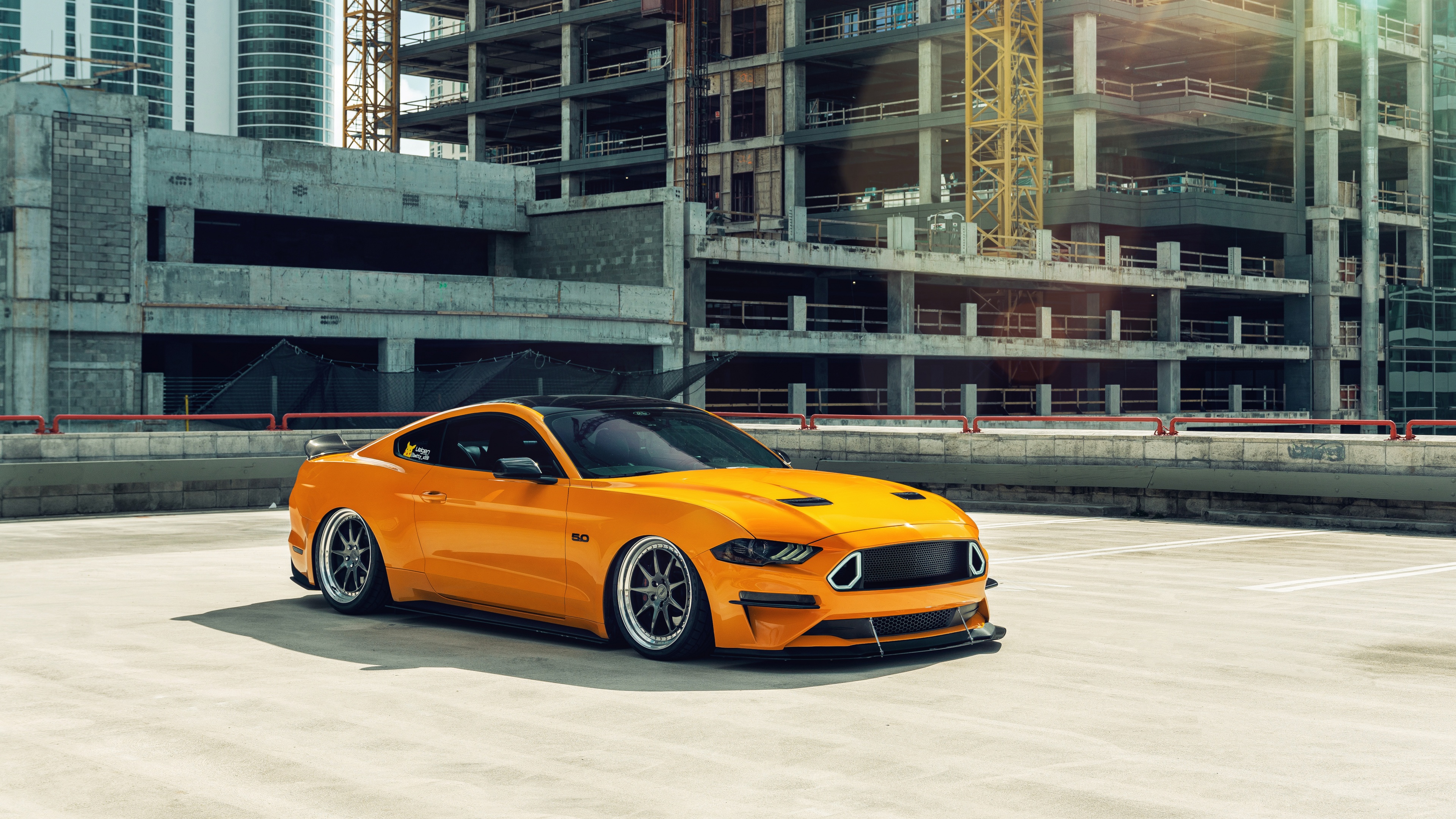 Orange Mustang Wallpapers - Wallpaper Cave