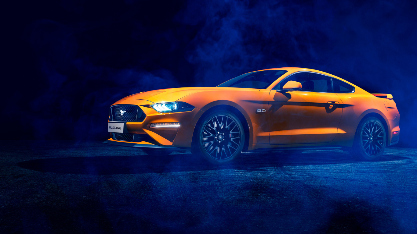 Orange Mustang Wallpapers - Wallpaper Cave