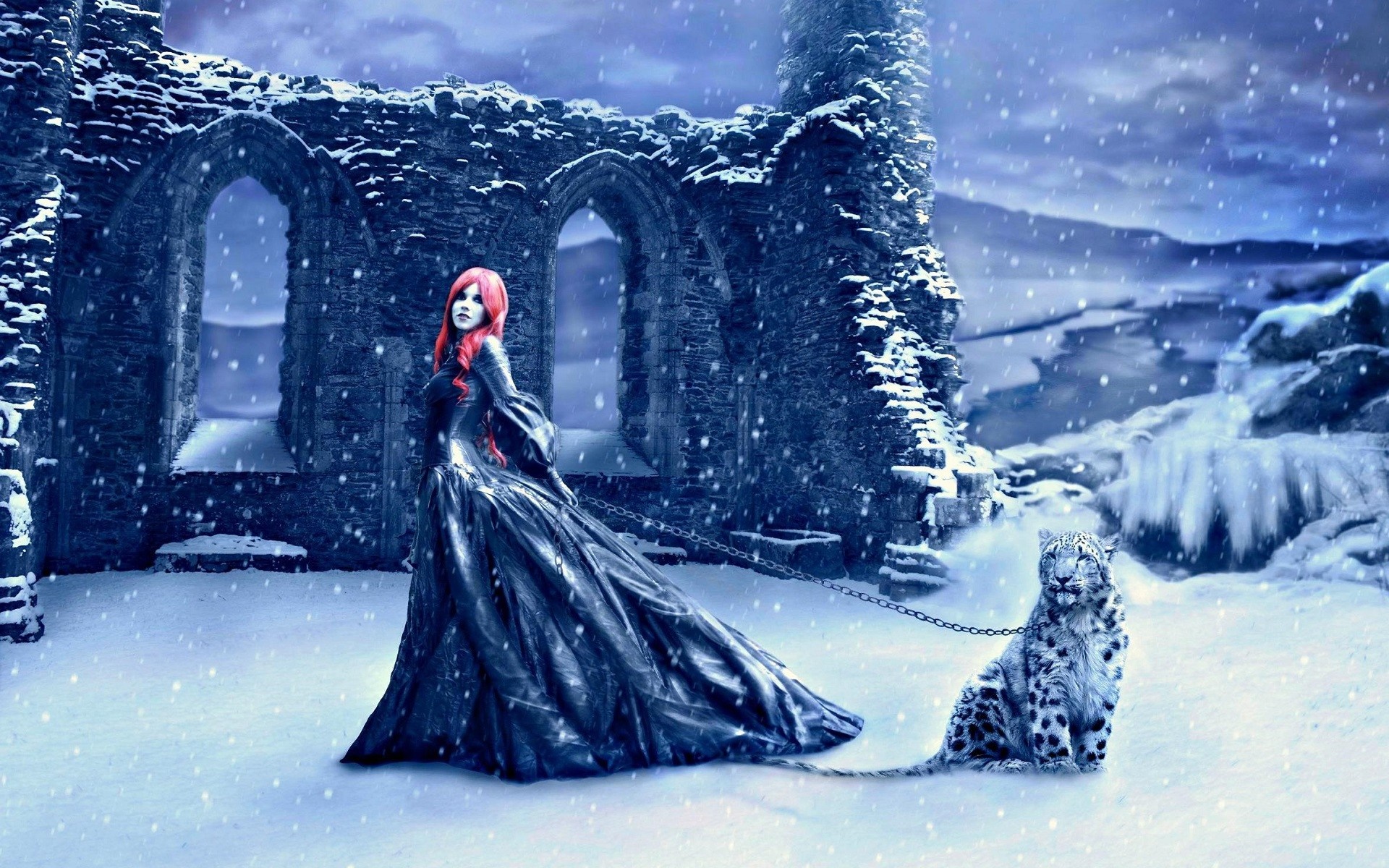 Winter Fantasy Girl Wallpapers - Wallpaper Cave