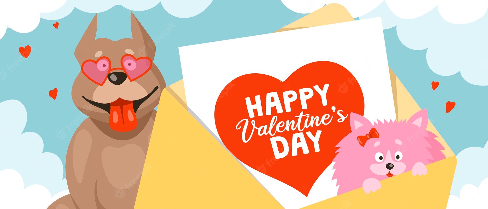 Cat And Dog Valentines Wallpapers - Wallpaper Cave