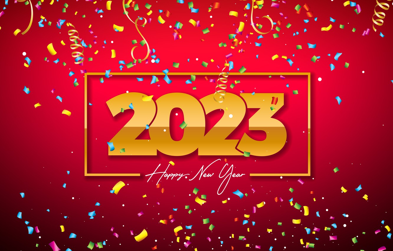New Year 2023 Red Wallpapers - Wallpaper Cave