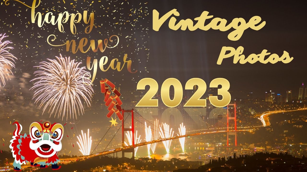 New Year 2023 Vintage Wallpapers - Wallpaper Cave