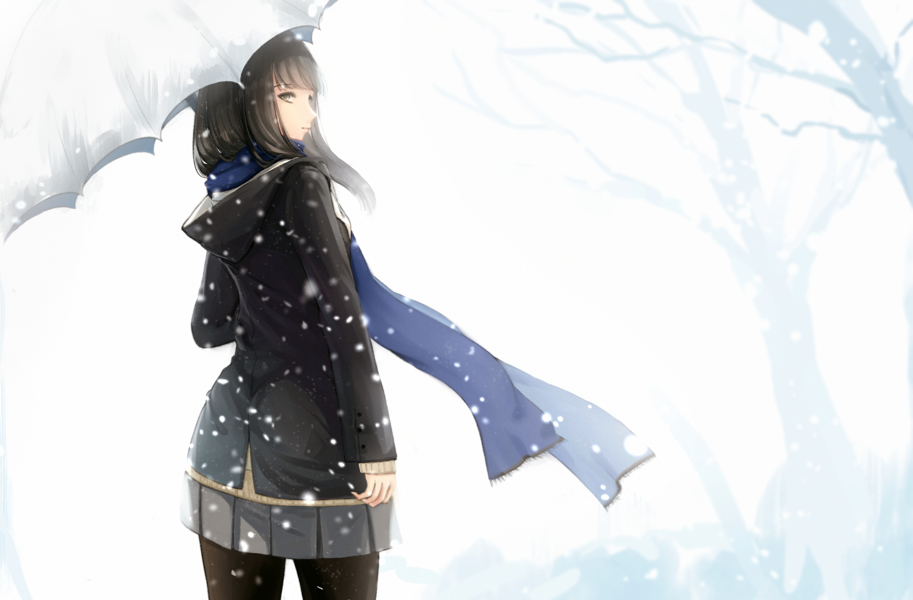 Winter Anime Profile Wallpapers - Wallpaper Cave