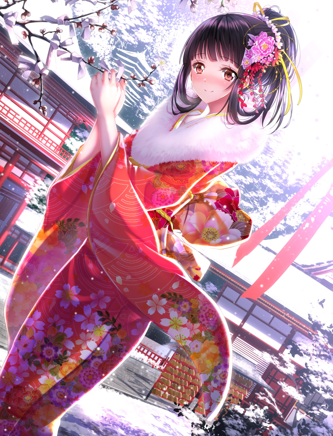 Winter Anime Profile Wallpapers - Wallpaper Cave