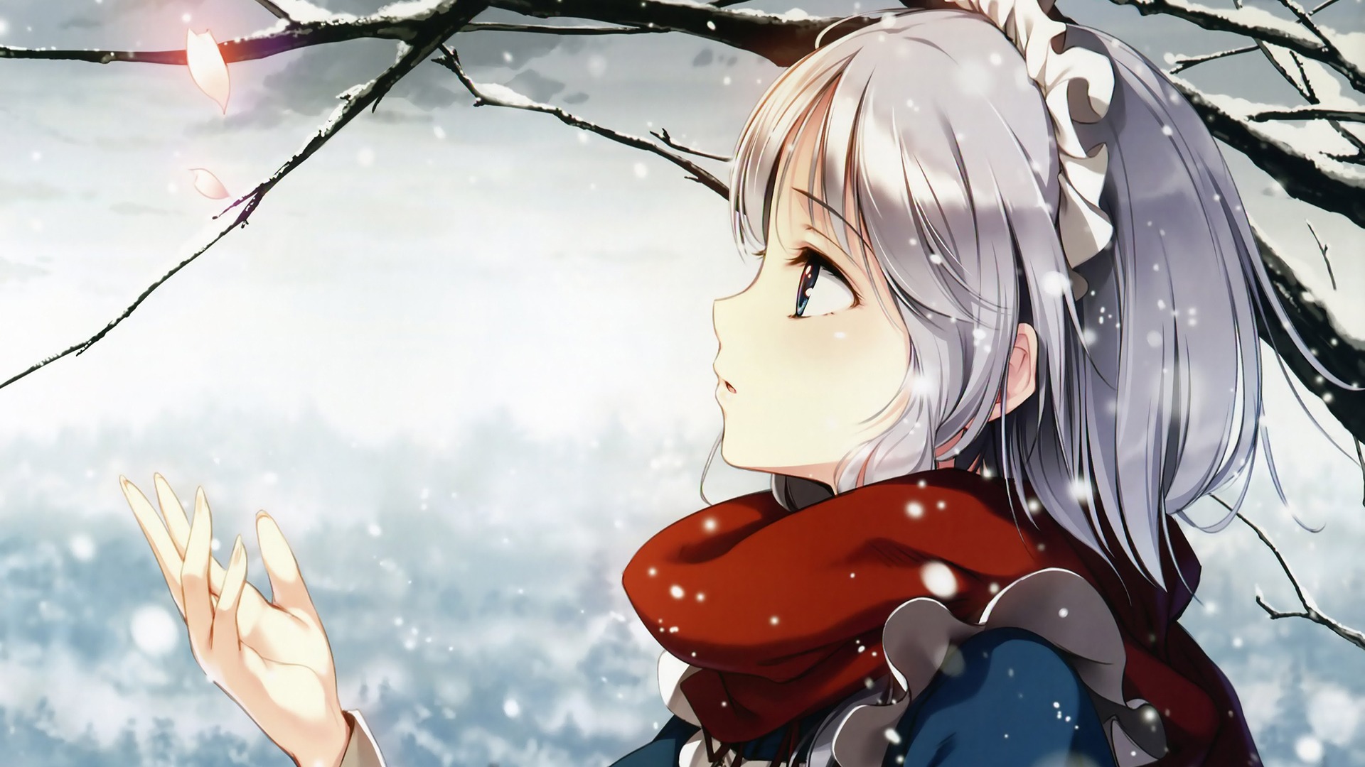 Winter Anime Profile Wallpapers - Wallpaper Cave