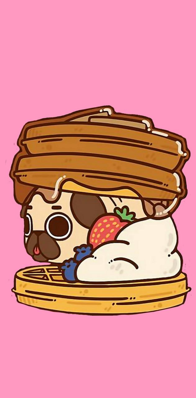 Cartoon Waffle Wallpapers - Wallpaper Cave