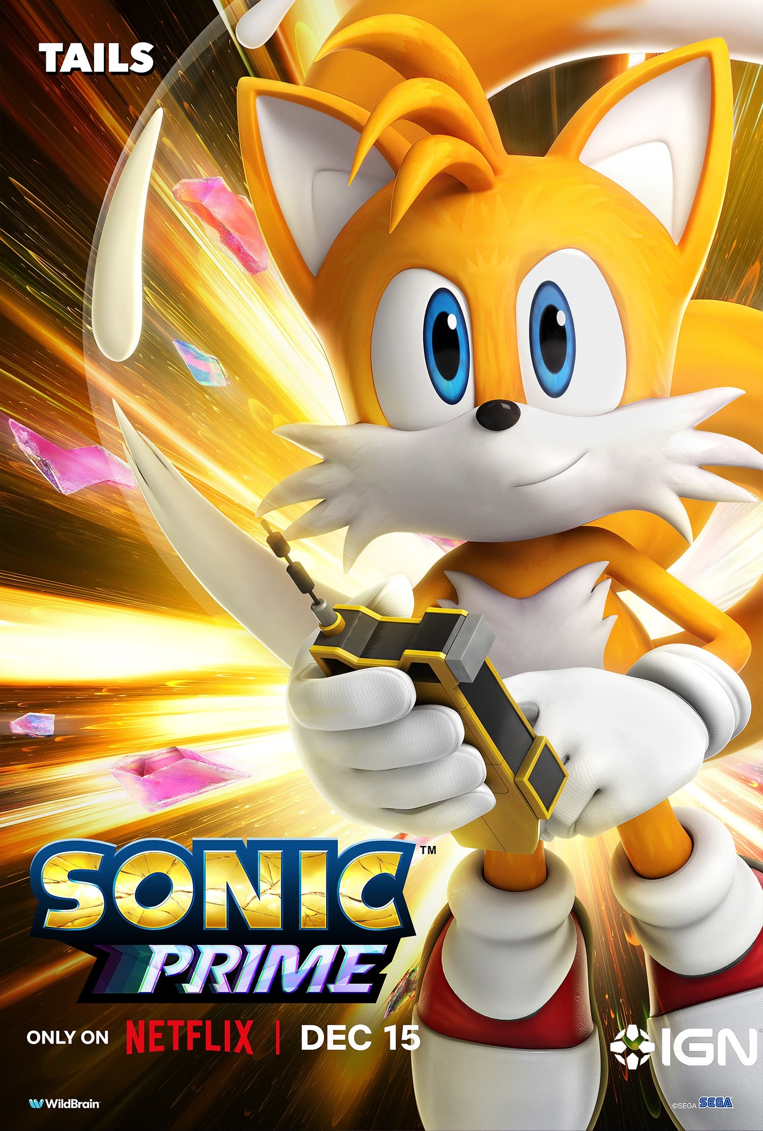 Sonic Prime Tails Wallpapers Wallpaper Cave