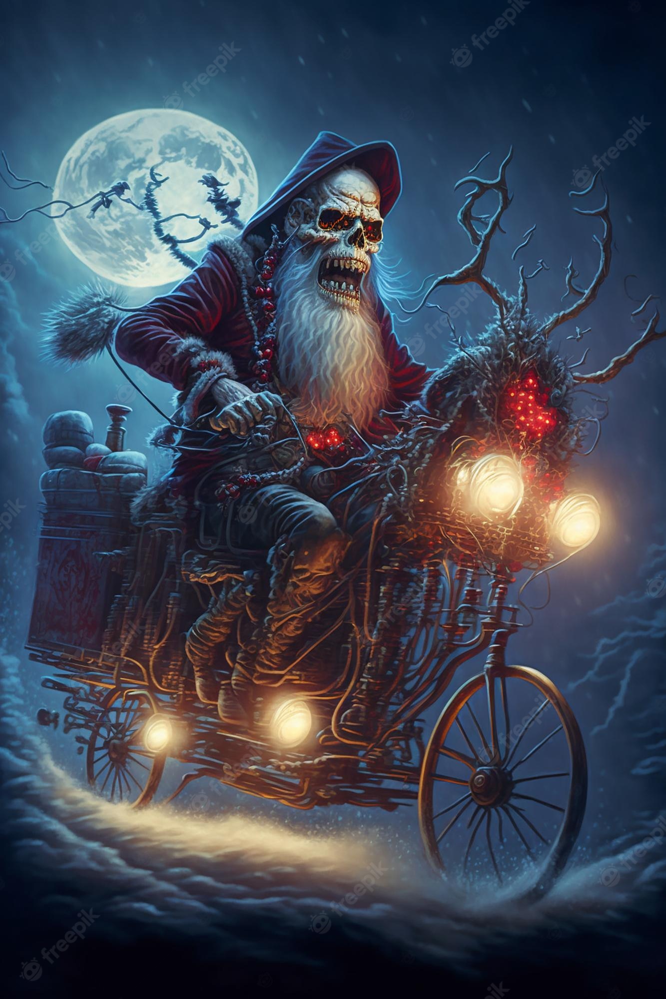 Creepy Santa Wallpapers - Wallpaper Cave